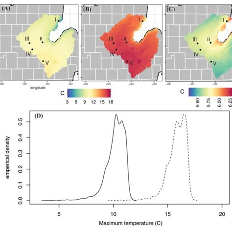 Uncorrected Wrf Output Of Mean Maximum Daily Temperature • C From Download Scientific