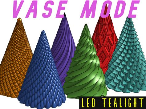 2024 Christmas Tree Collection Swirl Tree Por Hi Im Dave Descargar Modelo Stl Gratuito