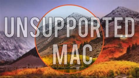 How To Install Macos High Sierra On Unsupported Mac 11 Easy Steps With