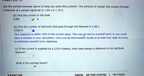 Solved Use The Worked Example Above To Help You Solve This Problem