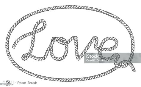 타원형 프레임에 로프 비문 사랑 마린 스케치 디자인 로맨틱 결혼식 장식 벡터 밧줄에 대한 스톡 벡터 아트 및 기타 이미지 밧줄 슬로건 0명 Istock