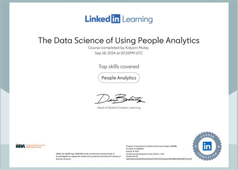 Kalyani Muley On Linkedin Peopleanalytics