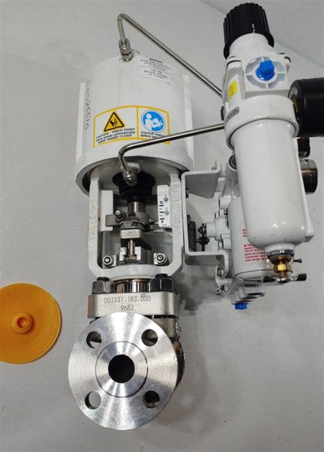 Flowserve Valtek 1 150 Cf8m Mk 1 Globe Control Valve W Logix 3200 Positioner