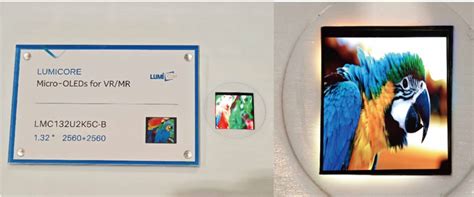 Lumicore Showcases High End Digital Driven Silicon Oled Microdisplays Oled Info