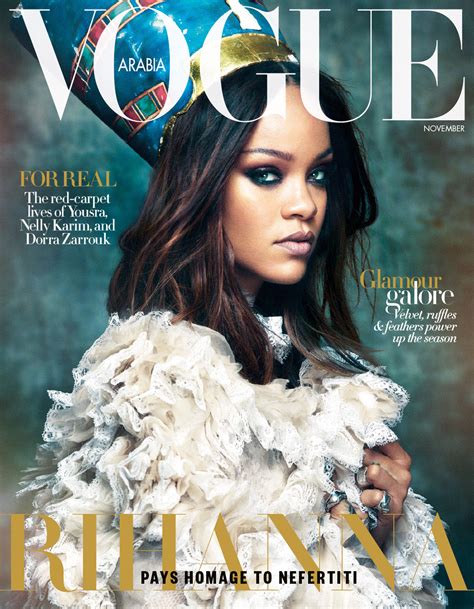 Rihanna In Vogue Arabia November 2017 By Greg Kadel