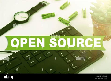 Handwriting Text Open Source Word For Denoting Software Which Original