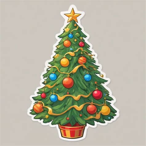 Christmas Sickers Stable Diffusion Prompt