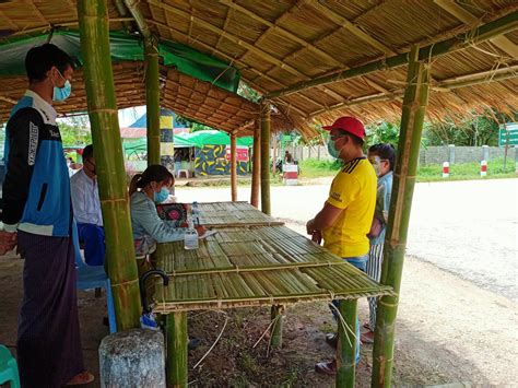 မိုင်းနောင်မြို့တွင် ကိုဗစ် ၁၉ ရောဂါ ကူးစက်ပျံ့နှံ့မှုကို ထိန်းချုပ်နိုင်ရန် စစ်ဆေးရေး ဂိတ်များ