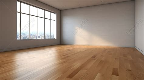 회색 벽과 나무 바닥을 갖춘 넓은 공간의 3d 렌더링 빈 벽 배경 3d 공간 배경 렌더링 배경 이미지 Hd 빈 벽 3d