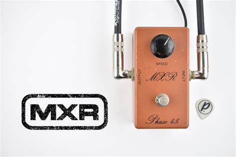 MXR Phase 45 Vintage Script Phaser Pedal Of The Day