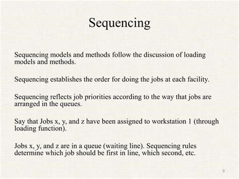 Schedulingproduction And Operations Management Systemsppt