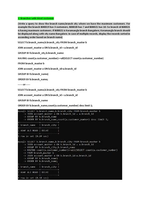 Sql Ict Queries And Answers Pdf Data Management Databases Sql Ict Queries And Answers Pdf Data Management Databases