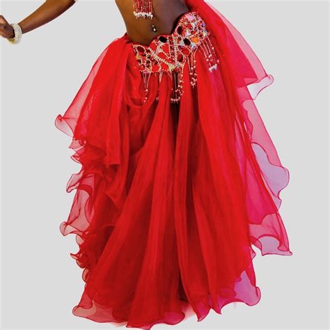 Red Organza | Amera's Palace Belly Dance Boutique