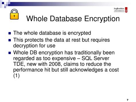 Ppt Database Security And Encryption Powerpoint Presentation Free
