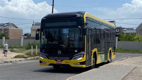 [jamaicas Prettiest Bus] Jutc 2024 Golden Dragon Xml6125j13cn Nav12 Cng 24m 3071 On Route