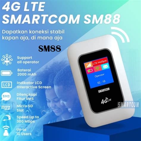Jual Modem MiFi 4G LTE UnLock All Operator Router Modem GSM Hotspot Shopee Indonesia
