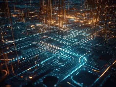 Premium Ai Image Big Data Visuliastion Cyberspace Data Flow Created