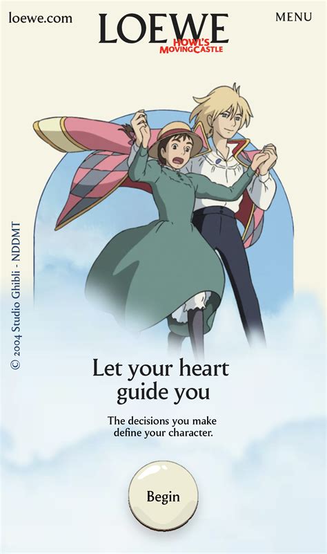 進入哈爾的世界！loewe X 《哈爾移動城堡》互動遊戲，潛在個性角色wallpaper Get～ Lanagirls 時尚女生