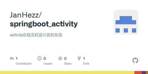github janhezz springboot activity activity在线流程设计器的实现