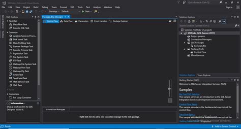 sql server integration service ssis 2017 loading excel data into