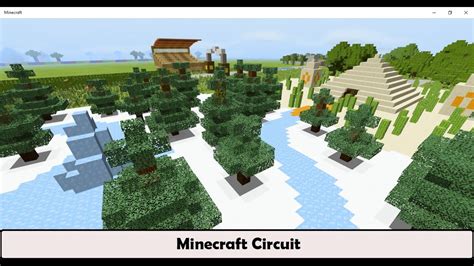 Minecraft Circuit 1 Youtube