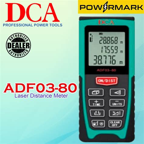Dca Adf03 80 Laser Distance Meter Powermark Dmt Lazada Ph