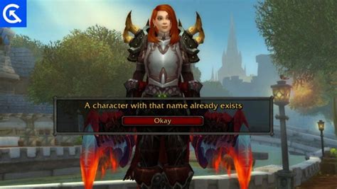 Fix World Of Warcraft A Character With That Name Already Exists Error