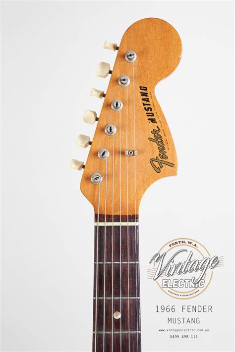 1966 Fender Mustang Guitar Vintage Electric