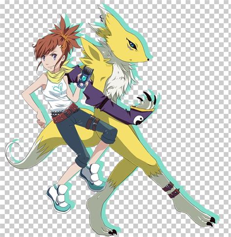 Renamon Digimon World Rika Nonaka Takato Matsuki Png Clipart Anime