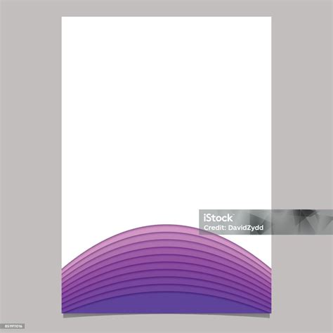 빈 책자에서에서 서식 파일 레이어 줄무늬벡터 문서 그래픽 3 차원 효과 3차원 형태에 대한 스톡 벡터 아트 및 기타 이미지 3차원 형태 곡선 구부리기 Istock