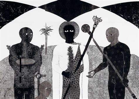 Belkis Ayón Borrows Figures From The Afro Cuban Secret Society Abakuá