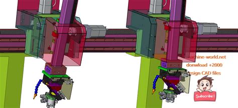 Industrial 3d Model Cnc Lathe Arm Machine World