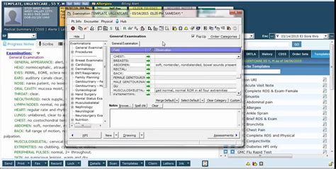 Quickly Documenting A Physical Exam In Eclinicalworks Youtube