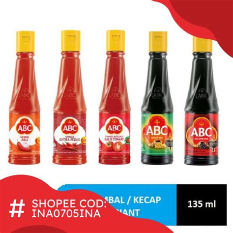 Jual Kecap Abc Botol Saos Sambal Abc Botol Saus Tiram Abc Abc Sambal Asli Abc Extra