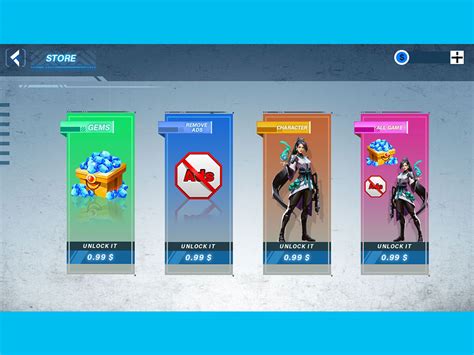 A Complete UI Design For Game Upwork