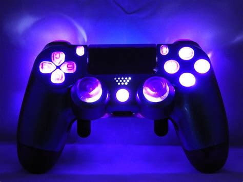 Aangepaste PS4 Controller Gamepad Modded Rapidfire Etsy