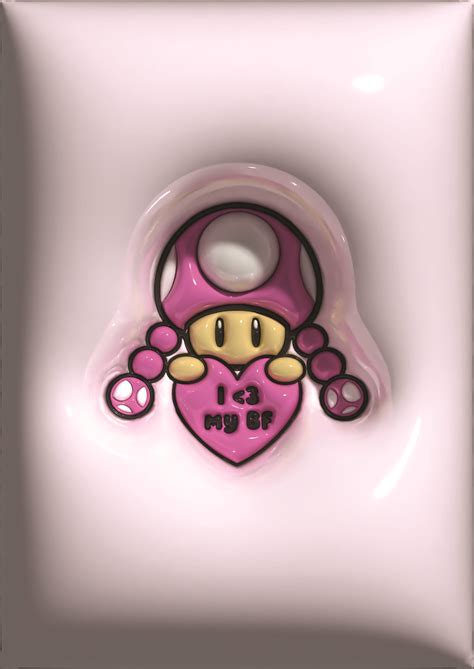 Toadette 3d Wallpaper Iphone Lockscreen Wallpaper Simple Iphone