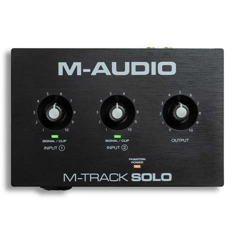 M Audio M Track Solo 2 Channel USB Audio Interface