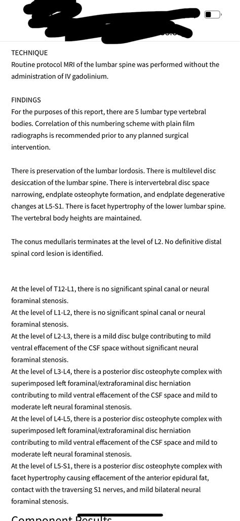 please help i ve just had an mri and i have 3 4 motor function lost in left leg i feel as