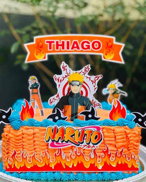 71 Modelos De Bolo Do Naruto