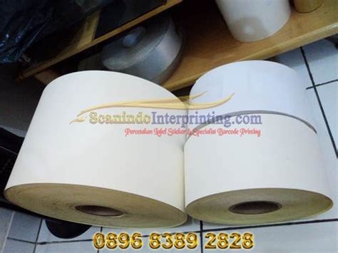 Custom Cetak Continuous Label Untuk Printer Dot Matrix Printer Label Scanindo Interprinting