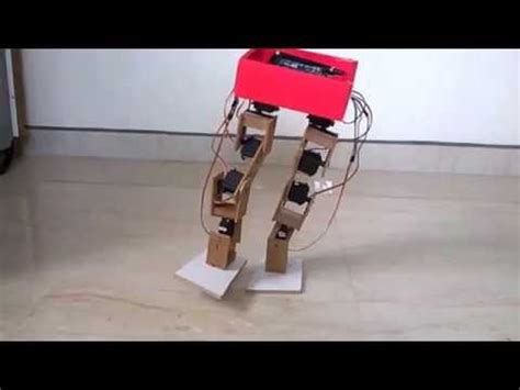 Arduino Controlled Walking Robot Using Servo Motors YouTube