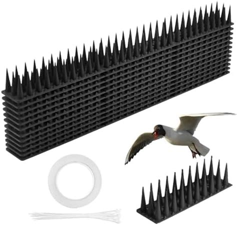 Sltaxar 12er Set 516 Meter Kunststoff Vogelabwehr Taubenschutz Katzen