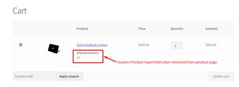 How To Display Country Dropdown Input Field On The Product Page