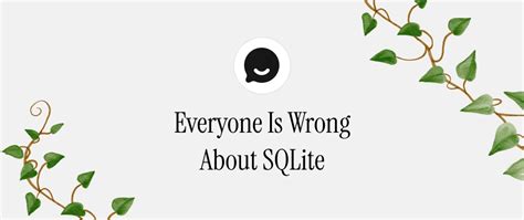 Everyone Is Wrong About Sqlite Dev Community