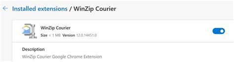KB Corel Fix The Inability To Register WinZip Courier On Google Chrome