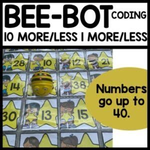 Bee Bot Mat Ten More And Less We Are Better Together