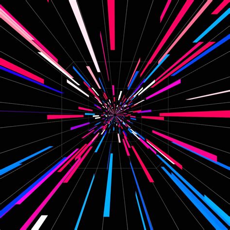 Colorful Tunnel Loop Abstract Scenes Blenderkit