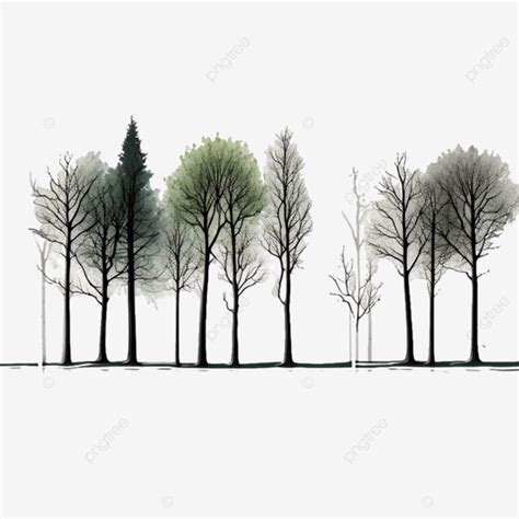 Forest Dead Tree Cartoon Forest Dead Tree Trees PNG Transparent Image And Clipart For Free