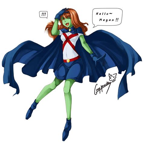 Miss Martian By Graypanda On Deviantart